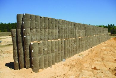 Gun Range Walls | Geocell | Firing Range | Protection Barrier